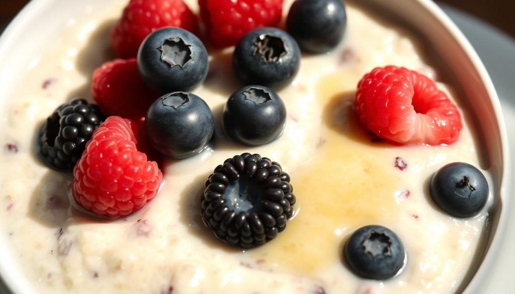 Delicious Overnight Oats with Berries Quick & Easy Breakfast