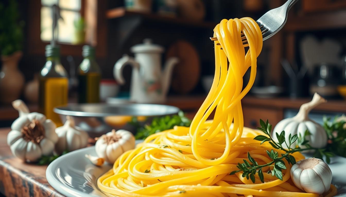 Garlic Butter Pasta (Aglio e Olio) - Easy Recipe